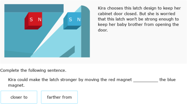 IXL - Solve problems using magnets (Year 3 science practice)