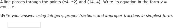 IXL - Write the equation of a linear function (Year 13 maths practice)