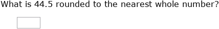 IXL - Round decimals to the nearest whole number (Year 4 maths practice)