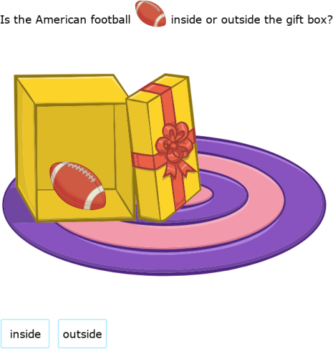 IXL - Inside and outside (Year 1 maths practice)