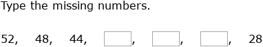 IXL - Skip-counting sequences (Year 3 maths practice)