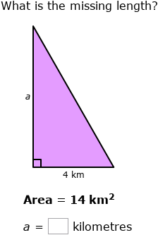 IXL - Area of triangles (Year 6 maths practice)