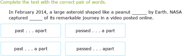 IXL - Use the correct frequently confused word (Year 8 English practice)