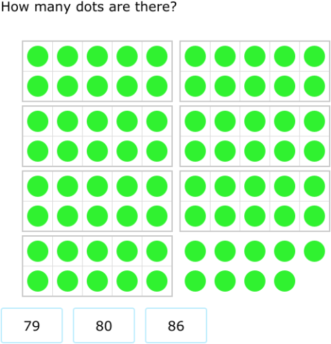 IXL - Count to 100 (Year 1 maths practice)