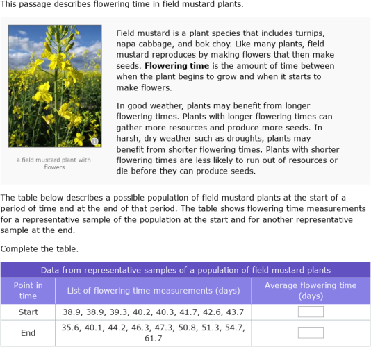 IXL - Calculate the averages of traits in a population (Year 9 science ...