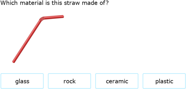 IXL - Identify materials in objects (Year 2 science practice)