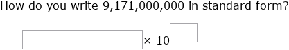 IXL - Convert between ordinary numbers and standard form (Year 9 maths ...