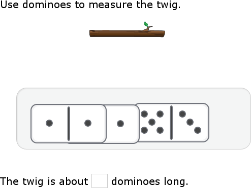 IXL - Measure using objects (Year 1 maths practice)
