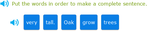 IXL - Unscramble the words to make a complete sentence (Year 3 English ...