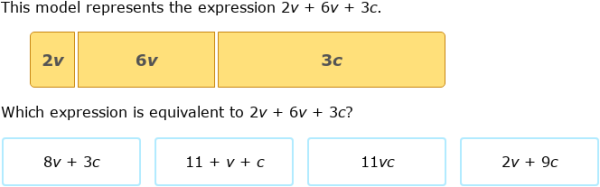IXL - Identify equivalent expressions using bar models (Year 6 maths ...