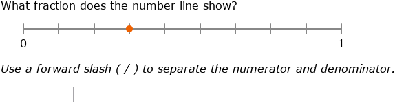 IXL - Identify fractions on number lines (Year 3 maths practice)
