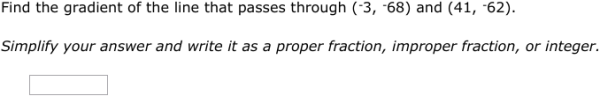 IXL - Find the gradient from two points (Year 11 maths practice)