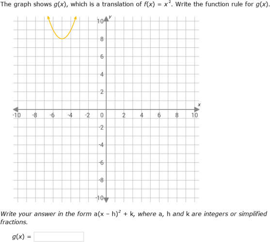 IXL - Translations and reflections of functions (Year 11 maths practice)